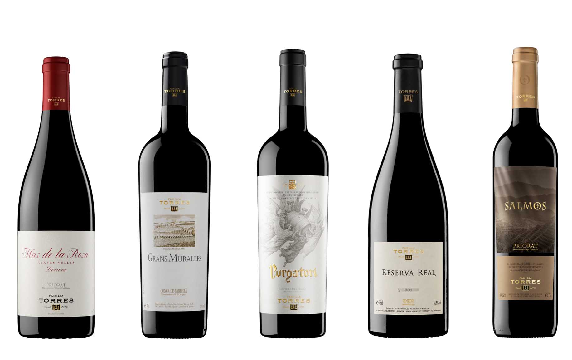 Los 5 vinos de Familia Torres mejor valorados por Wine Spectator - Como Pomona